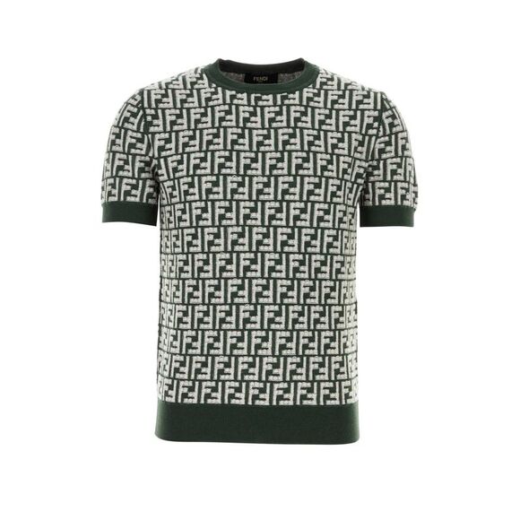 Fendi | Sweaters | Fendi Embroidered Wool Sweater | Poshmark